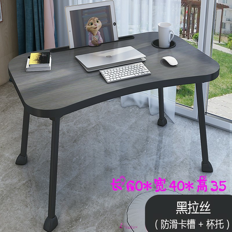 Bed desk high leg raised table dormitory bedroom learning simple lazy ...
