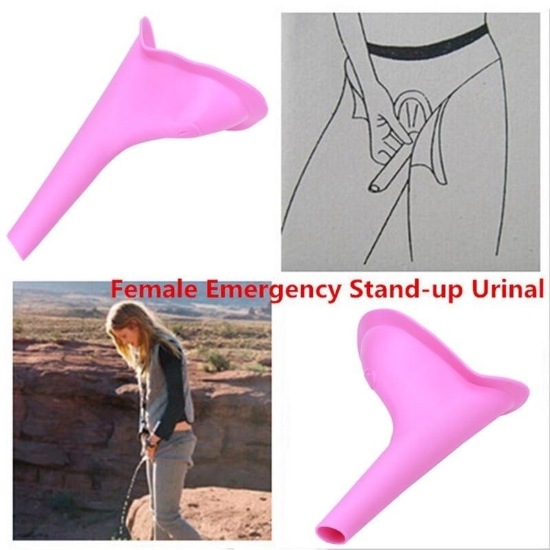 Portable Female Women Girl Urinal Camping Travel Urination Toilet Urine Device Hiking Outdoor ...
