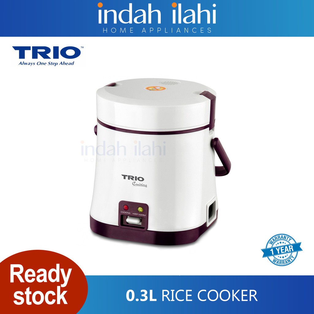 Trio Mini Rice Cooker 0.3L Periuk Nasi Mini TJC-030 | Shopee Malaysia