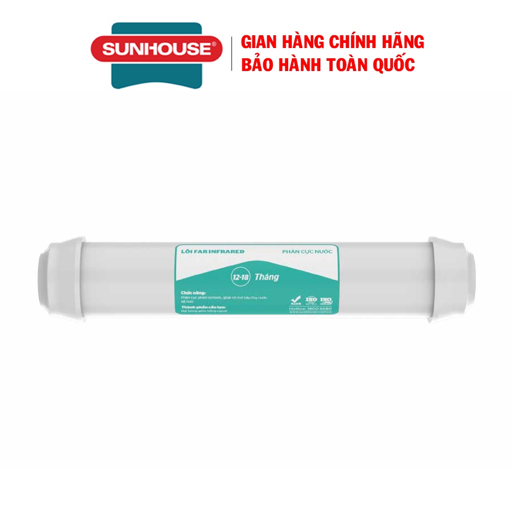 Water filter element No. 6 SUNHOUSE SHA-WFFIN - Far Infrared core ...