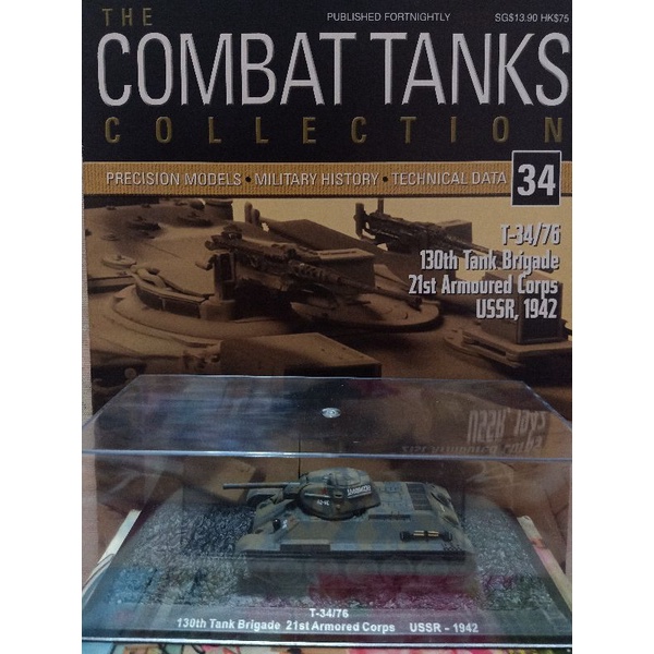 The Combat Tanks Collection T-34/76, 130th Tank Brigade, 21st Armoured ...
