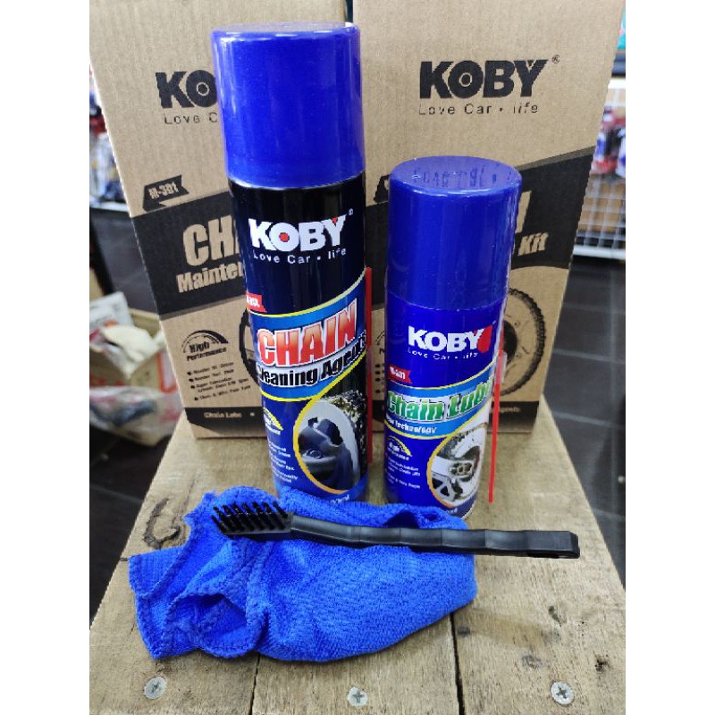 CHAIN LUBE WITH CLEANING KOBY | Shopee Malaysia
