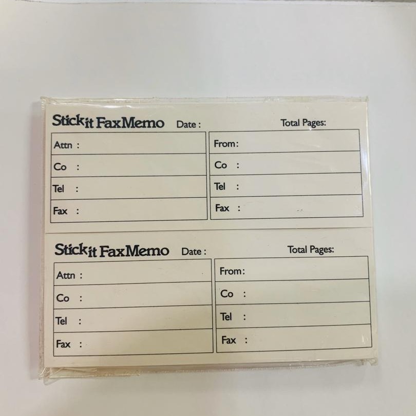 Fax Memo Stick it Pad 40 x 100mm (50 sheet) | Shopee Malaysia