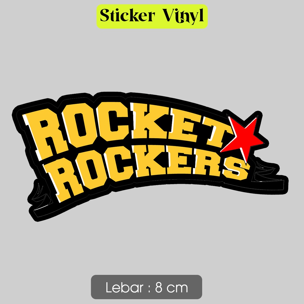 Rocket Rockers Alt2 Sticker Waterproof Vinyl Sticker | Shopee Malaysia