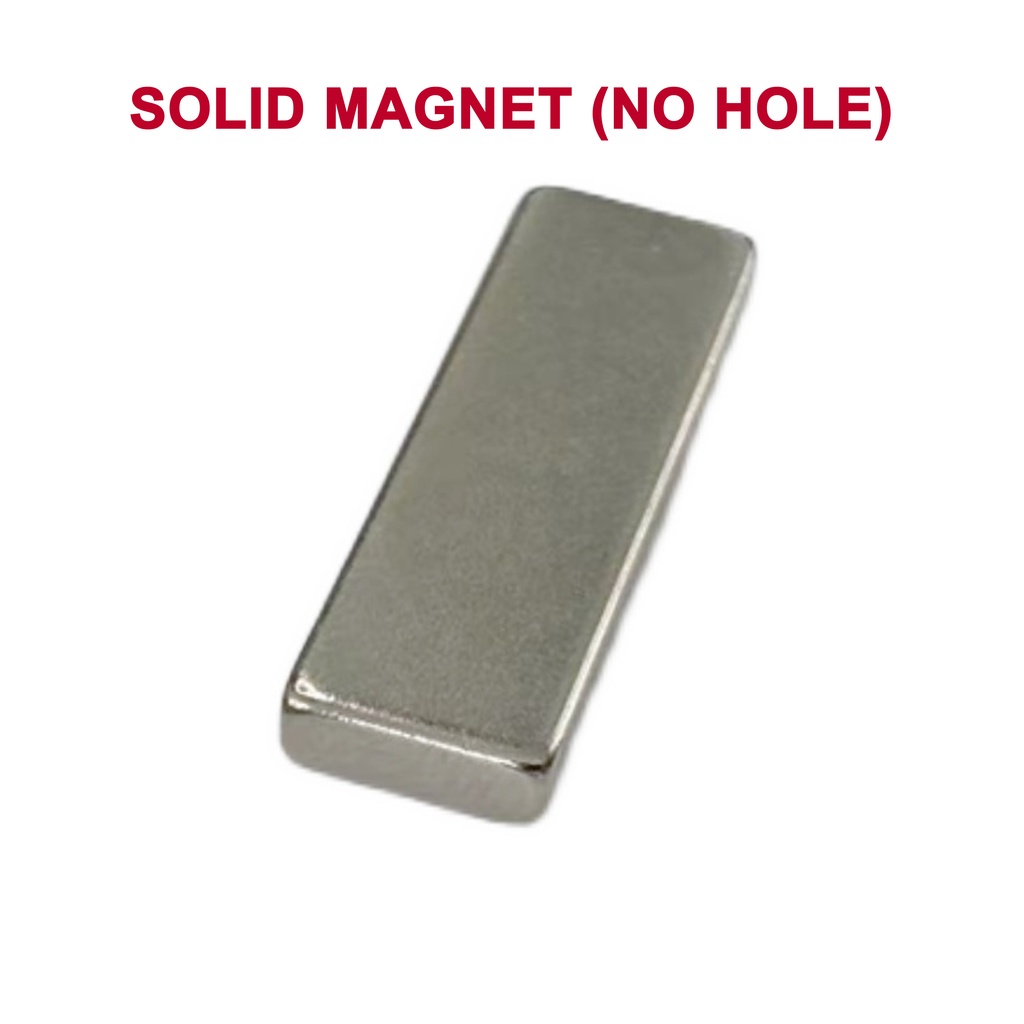 N35 NdFeB Super Strong Neodymium Magnet Rectangular With Hole Hinges ...
