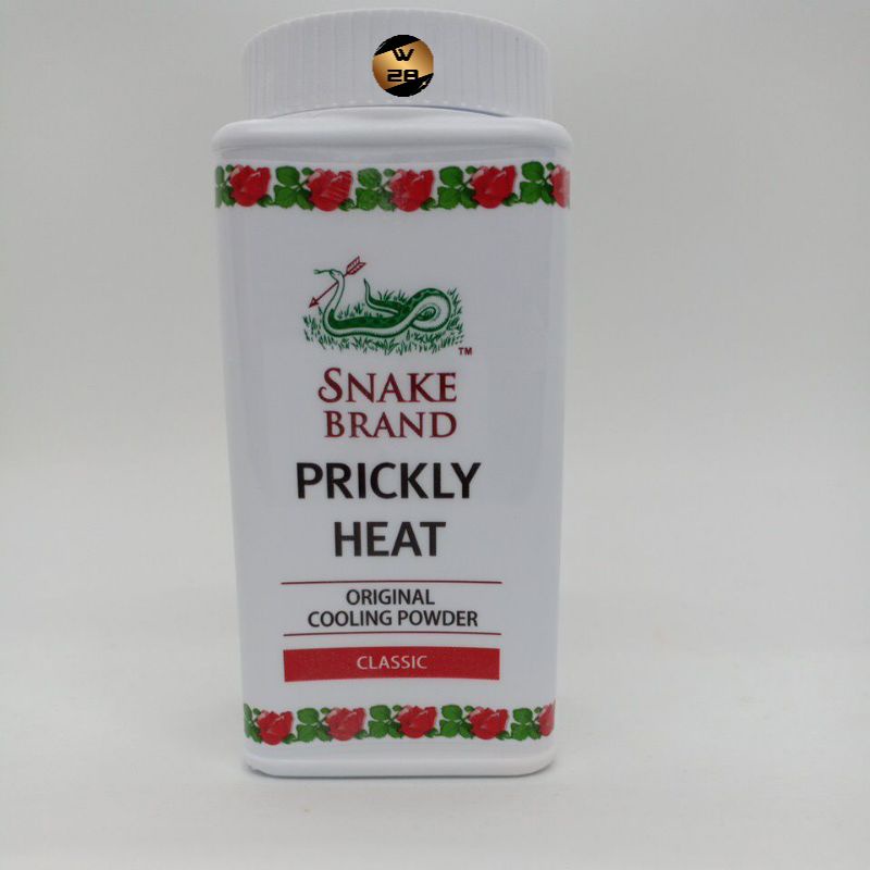 SNAKE BRAND Prickly Heat Thailand Original Cooling Powder 50g | Shopee ...