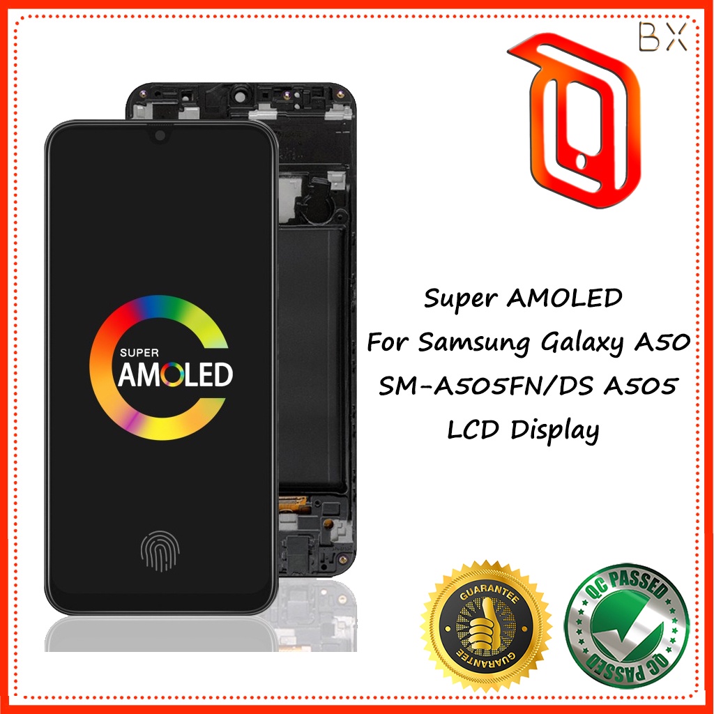 Samsung Galaxy A50 AMOLED LCD Display Touch Screen Digitizer With Frame OLED | Shopee Malaysia