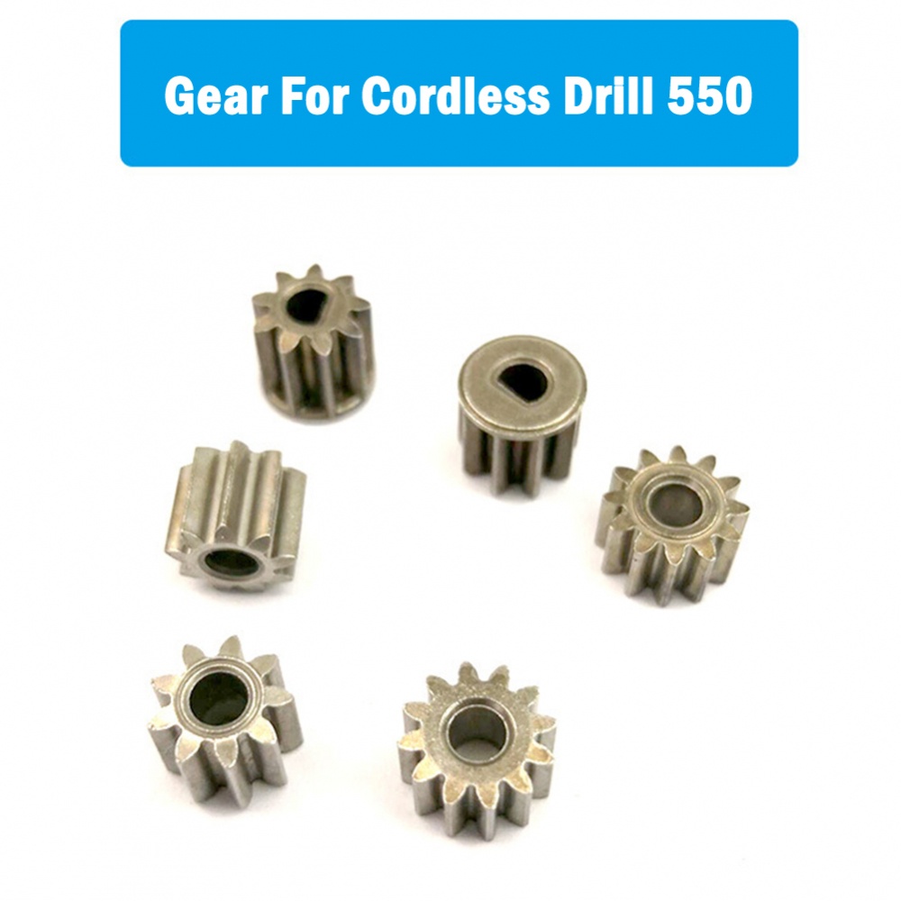 1 Piece 9 Teeth 12 Teeth Gear Type D For Cordless Drill 550 Motor Metal ...