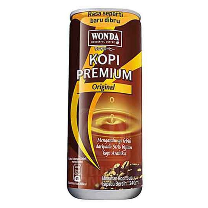 Wonda Coffee Original 240ml | Shopee Malaysia