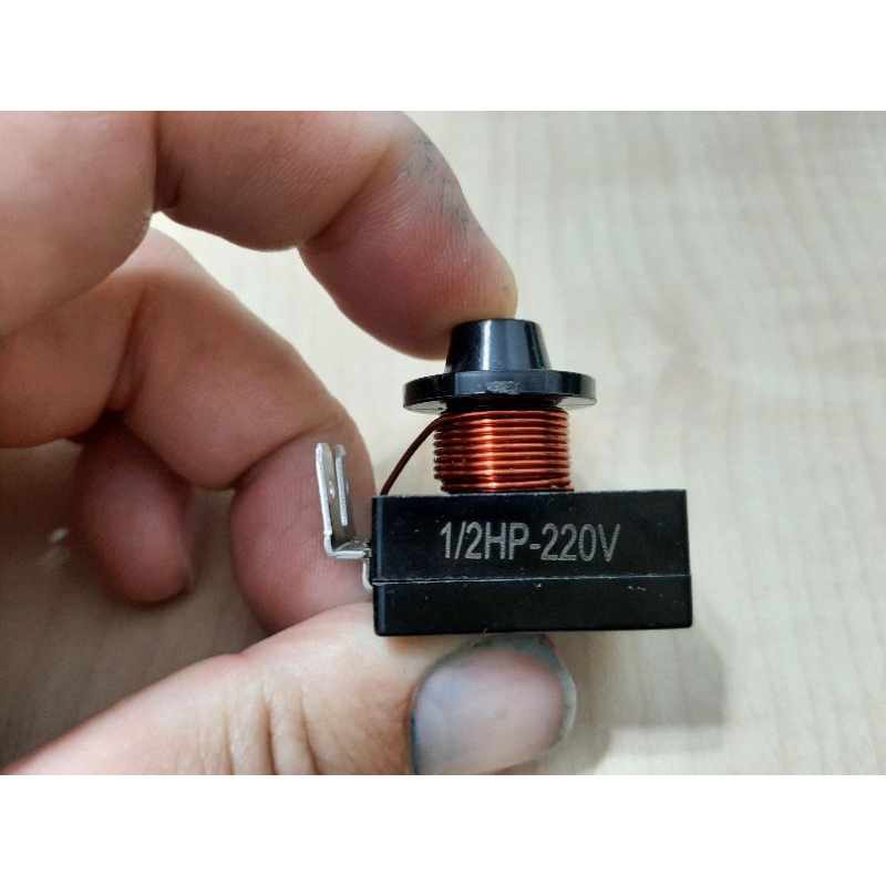 Compressor 1/2hp starting relay with starting cap and running capacitor ...