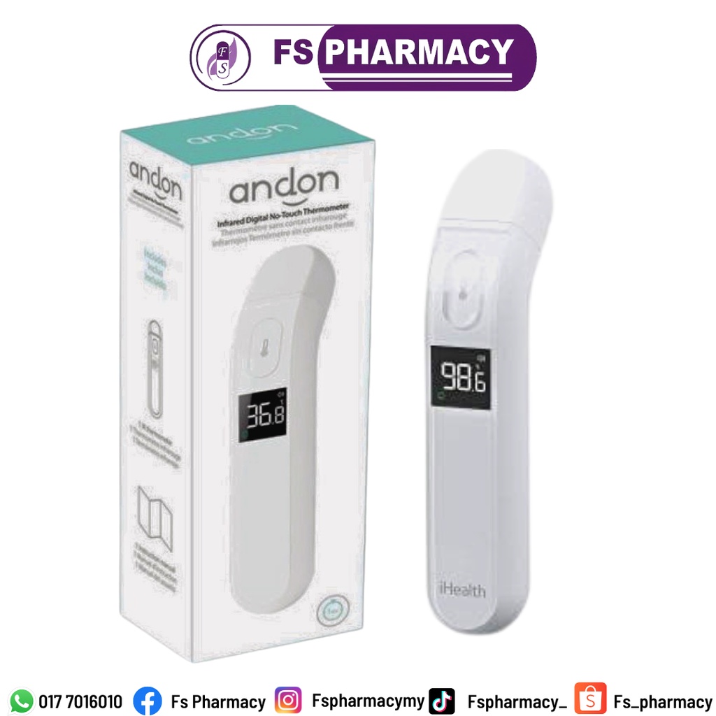 ANDON INFRARED DIGITAL THERMOMETER PT2L | Shopee Malaysia