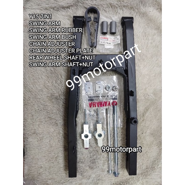 STANDARD YAMAHA Y15ZR Y15 ZR SWING ARM SET BELAKANG REAR FORK CHAIN ...