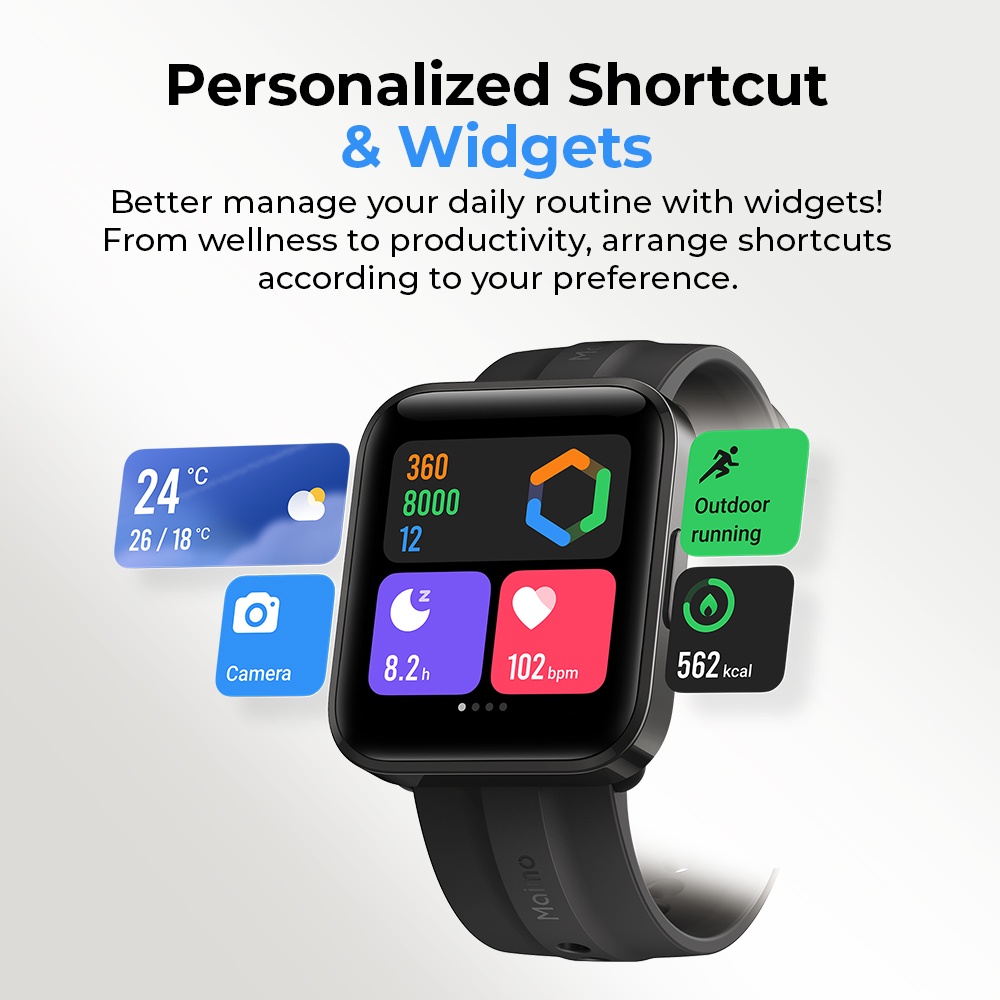 [Add-On RM1] Maimo Watch Flow Amoled Stainless Steel GPS Always-On ...