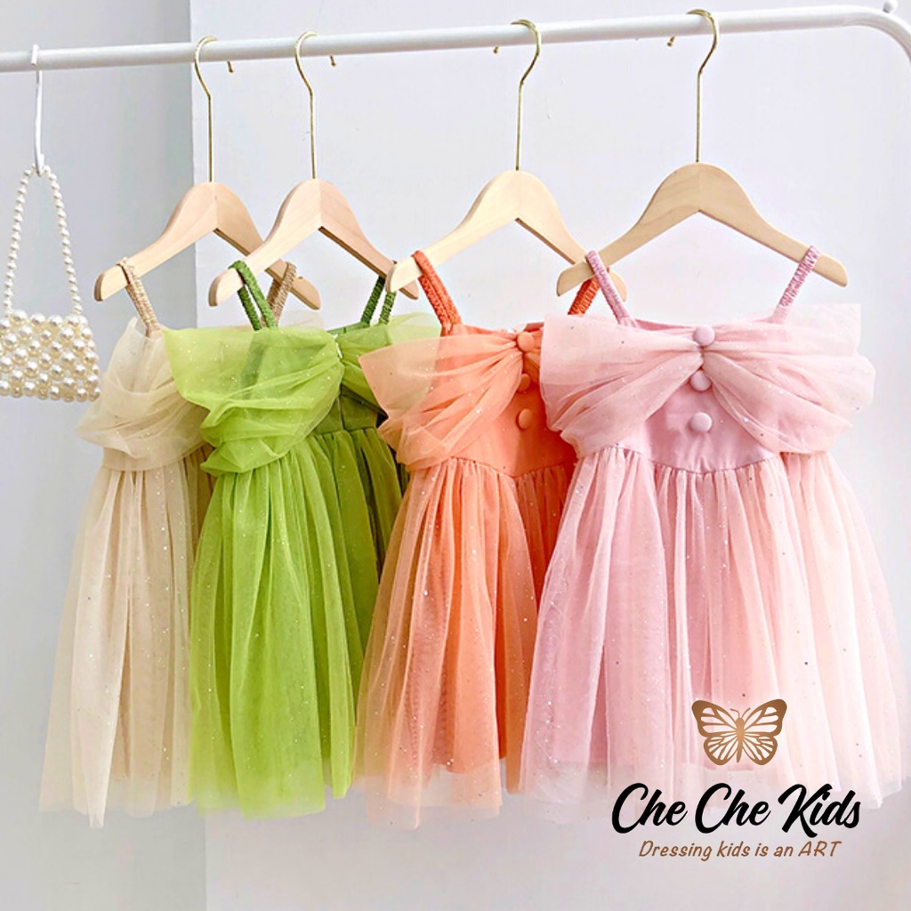 Kids Girl Dress Star Sequin Gaun Budak Perempuan Baju Girl Tutu Dress ...