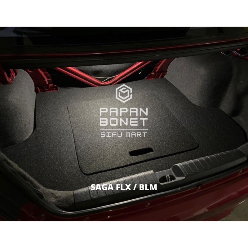 SAGA FLX / BLM & SAGA VVT - PAPAN BONET KERETA / BOOT COVER / TRUNK ...