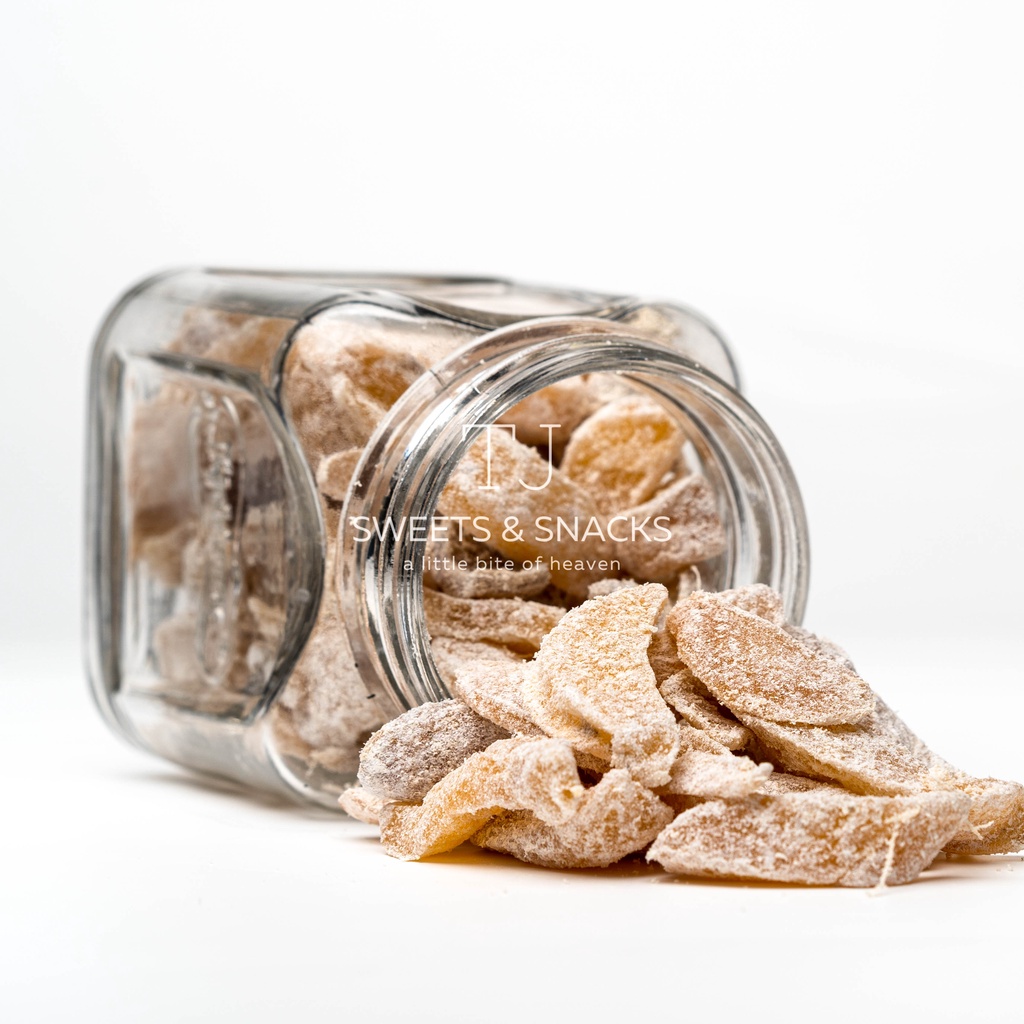 TJ White Ginger Slice 白姜条 Asam Halia Putih Manis Asam Boi Asam Kering ...