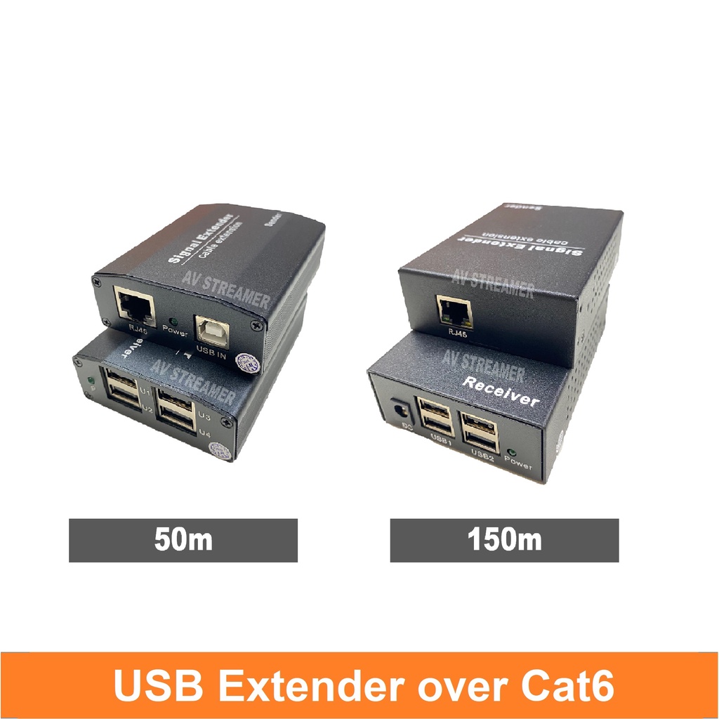 USB Extender Network Cat5e Cat6 Cable (USB2.0) | Shopee Malaysia