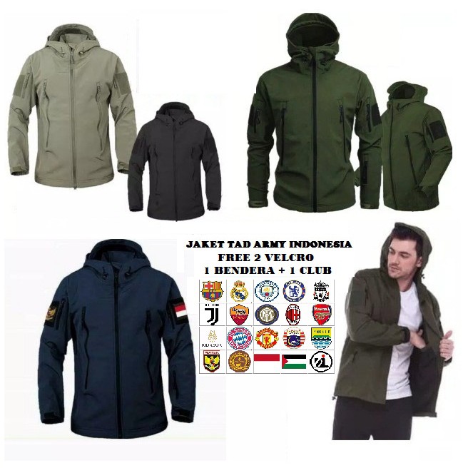 Tad BRAVO Tactical Waterproof OutDoor Mountain Jacket Multifunction Jacket | Shopee Malaysia