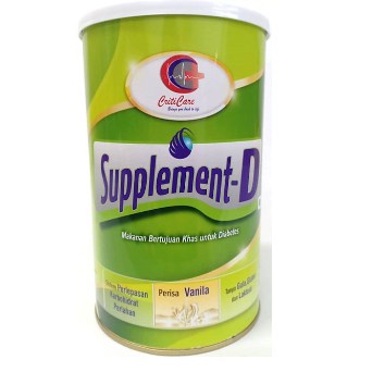 Supplement-D 400G (VANILLA) | Shopee Malaysia