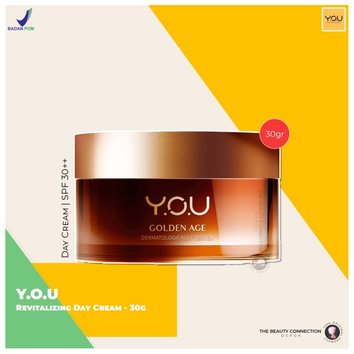 YOU Golden Age Illuminating Day Cream 30g [SPF 30++] | Shopee Malaysia