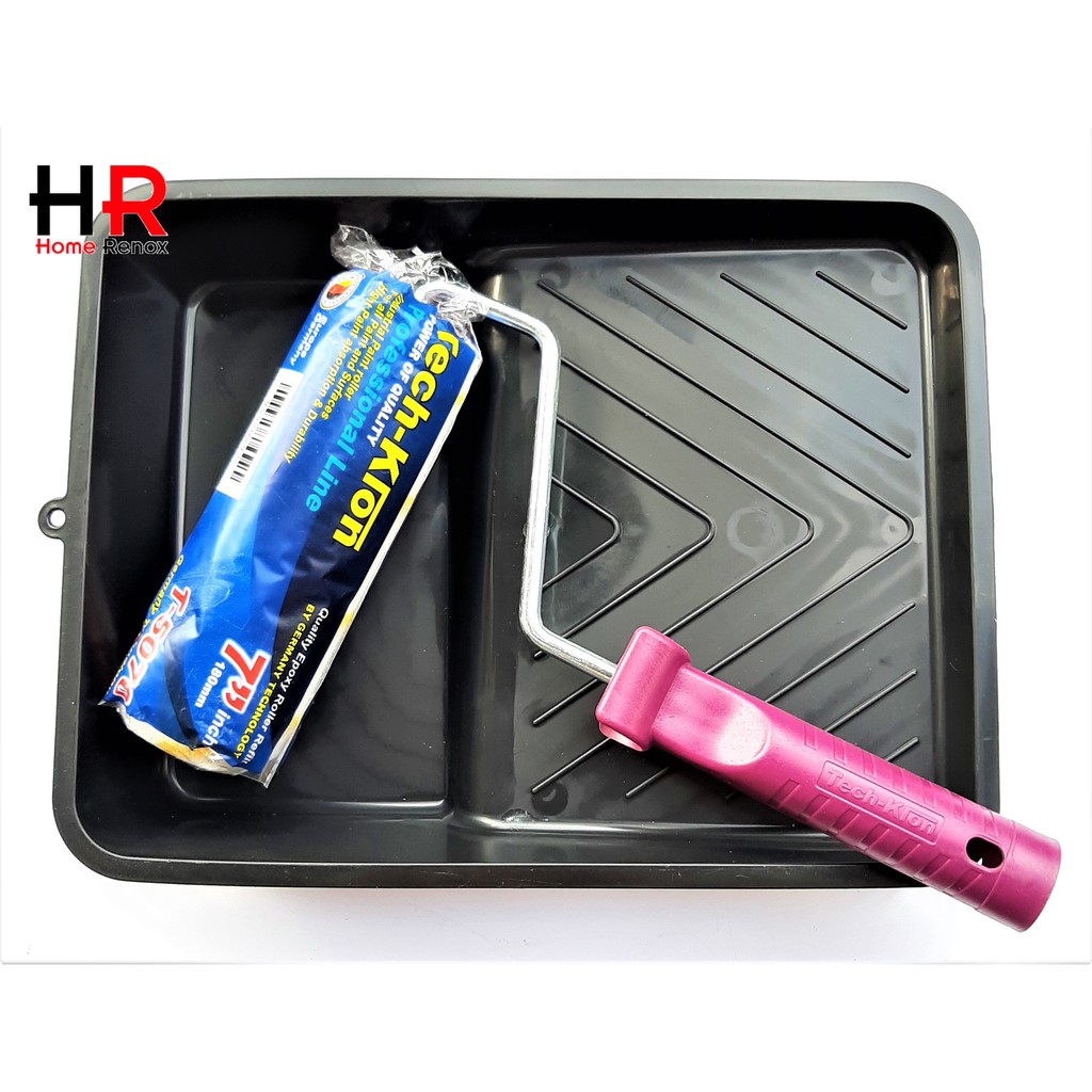 Paint Roller 7" Tech-Klon Refillable | Shopee Malaysia
