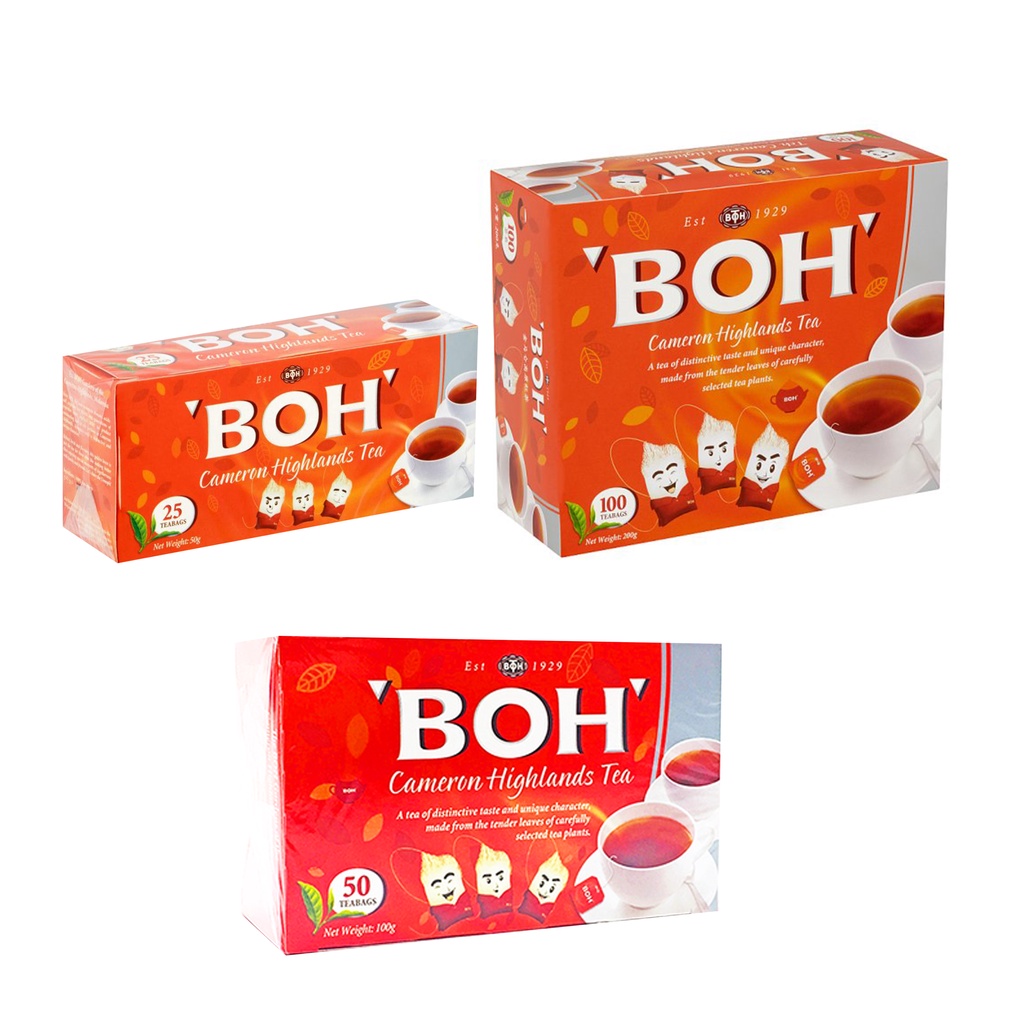 BOH Cameron Highlands Tea (25'S/ 50'S/ 100'S) | Shopee Malaysia
