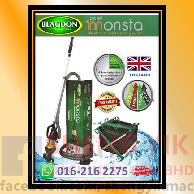 Shengyik BLAGDON Pond Monsta The Ultimate Pond Cleaning System Pond ...