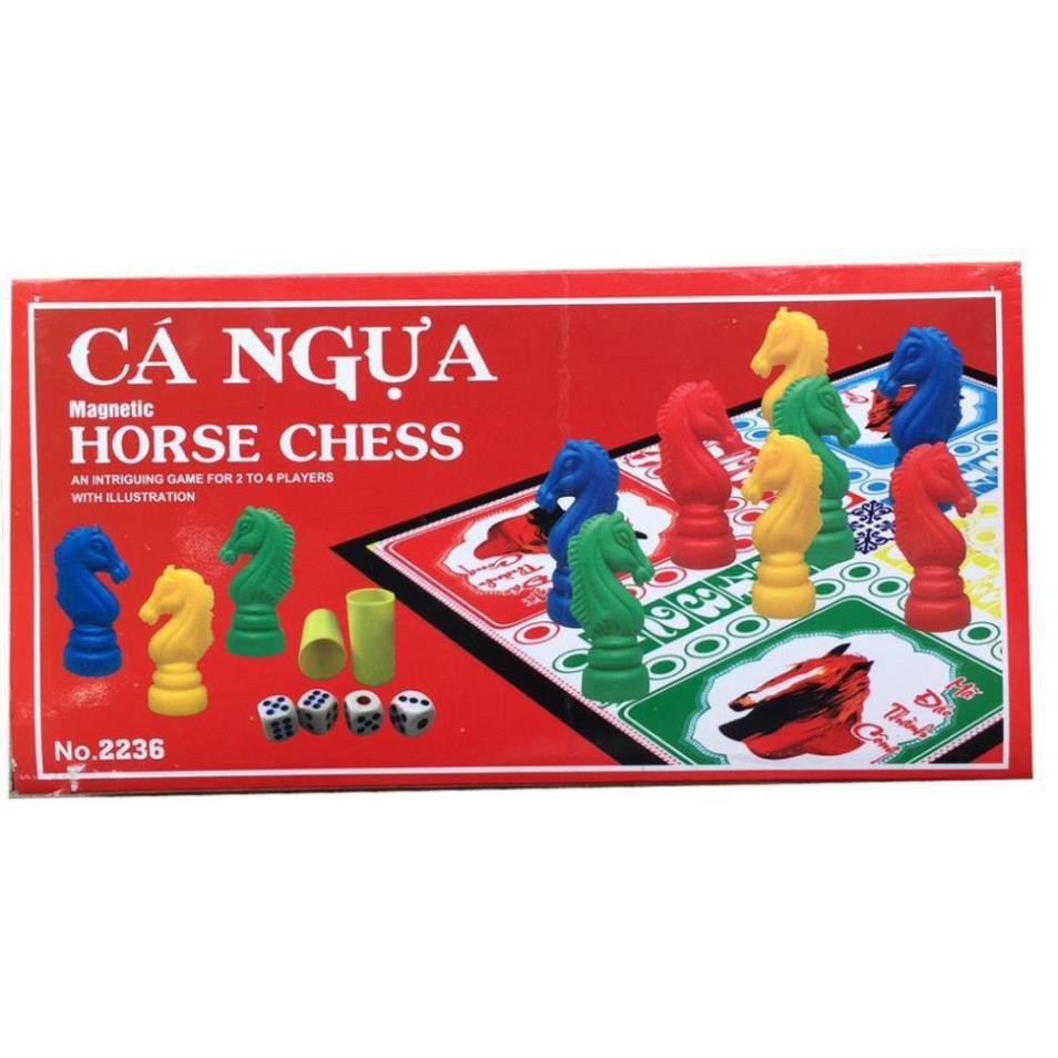 Seahorse chess set, standard magnetic chess set 28 cm x 28 cm | Shopee ...