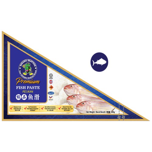 Nikudo Premium Fish Paste 200g Halal Pes Ikan Real Fish Meat 1pkt ...