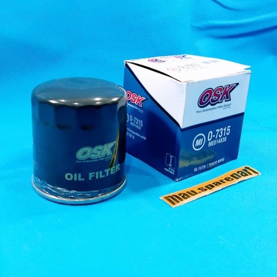 OSK OIL FILTER MITSUBISHI 4D30 O/F ME014838 (O-7315) | Shopee Malaysia