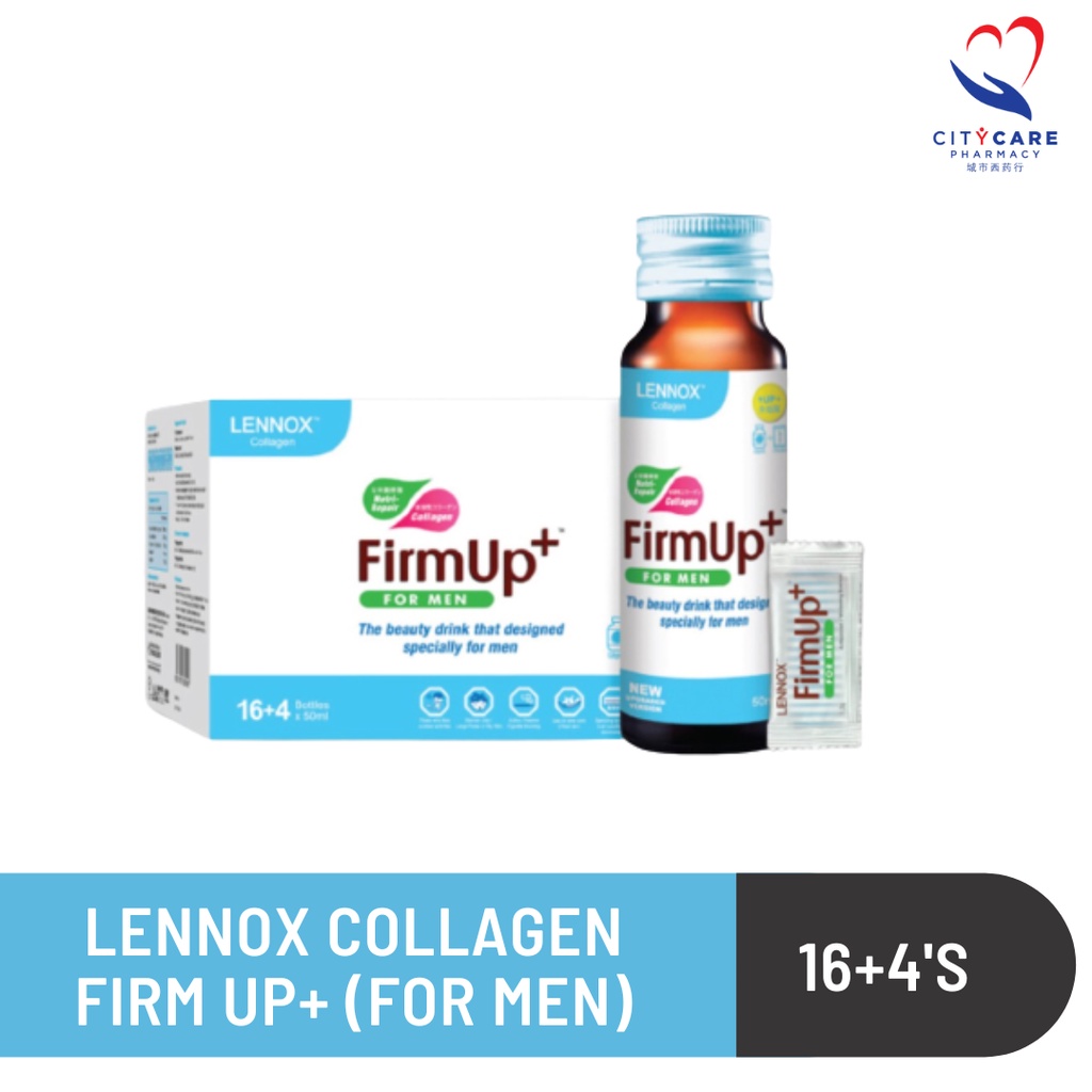 [Exp date : 5/2026] LENNOX Firm Up Plus For Men (16+4 bottles x 50ml ...