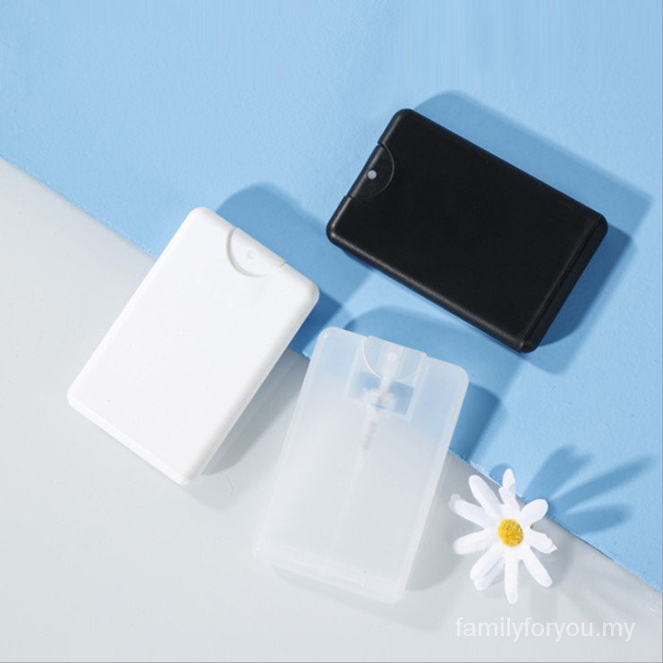 20ml Travel Portable Card Type Pocket Spray Bottle Fine Mist Perfume ...