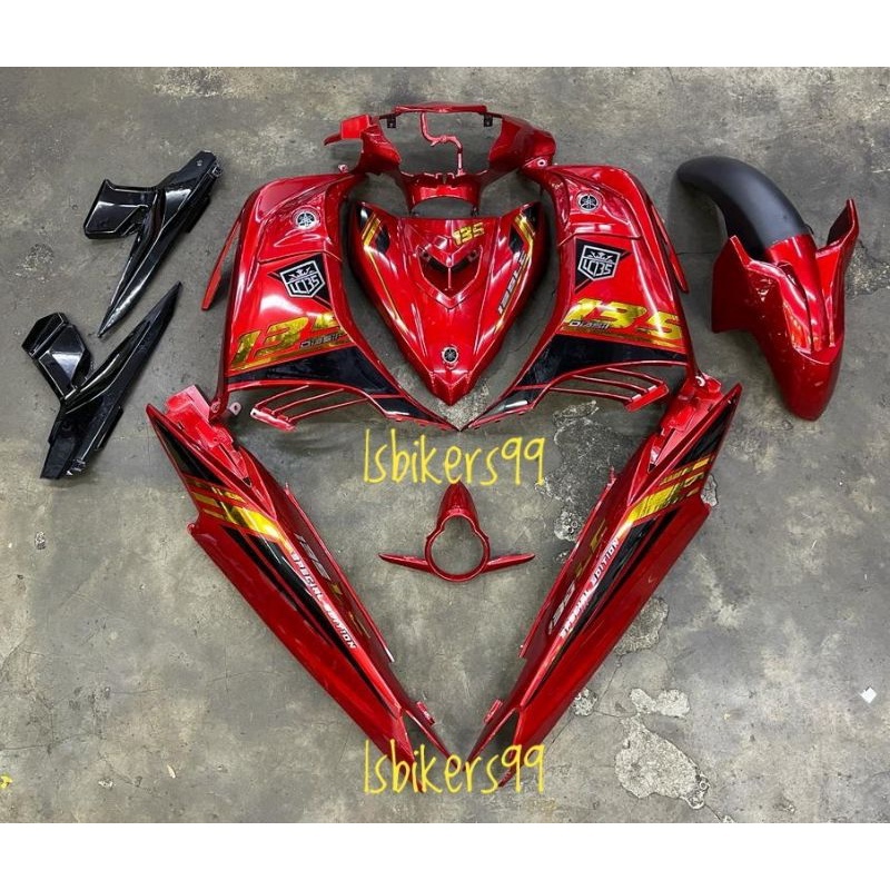 YAMAHA LC135 V6 V7 Cover Set RM7 With Custom Gold Sticker | Shopee Malaysia