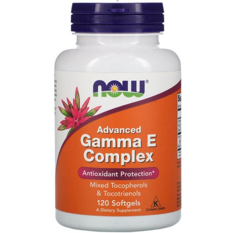 Now Foods Gamma E Complex, Advanced, 120 Softgels | Shopee Malaysia