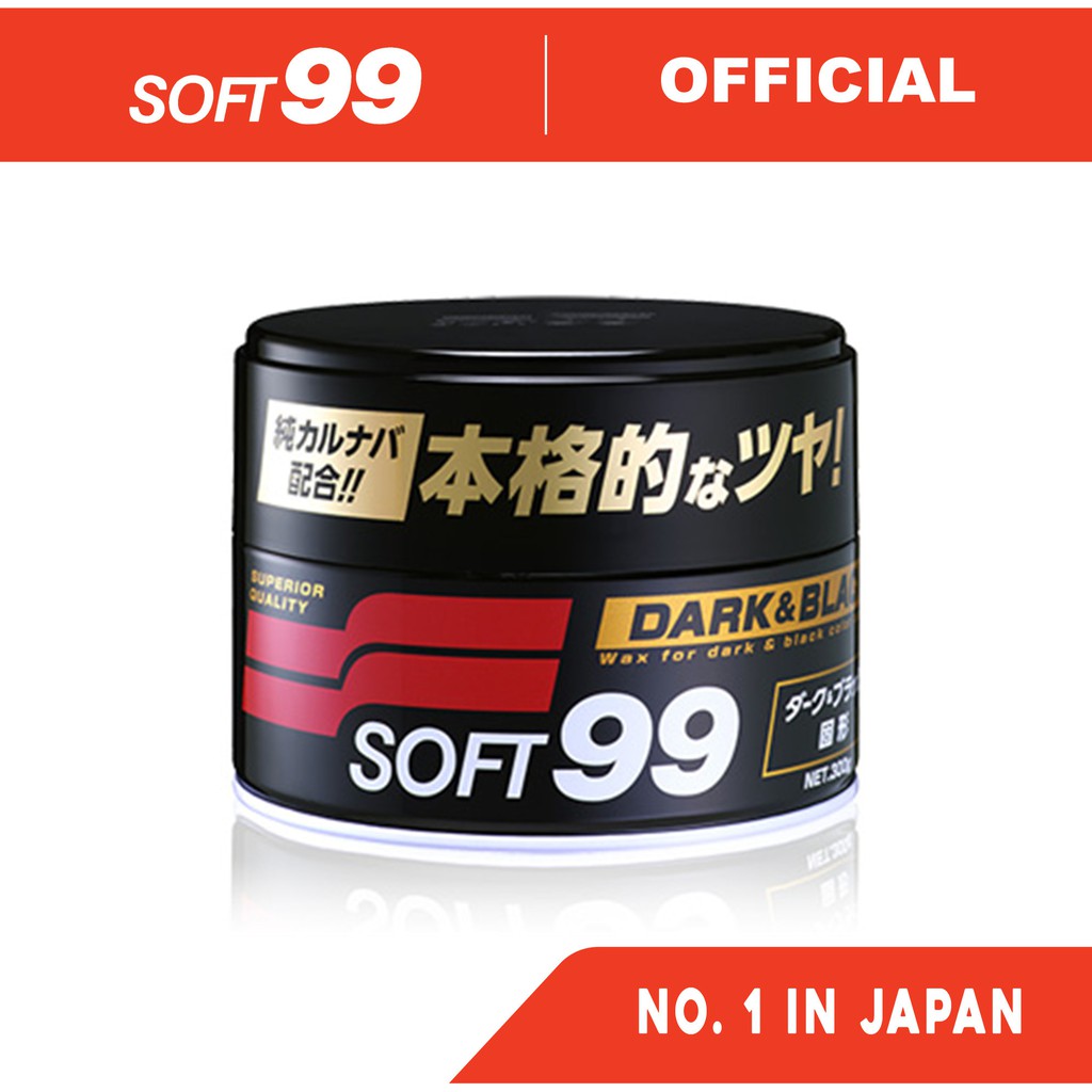 SOFT 99 White Soft Wax With Cleaner For Dark & Black Color Bodies (350g) | Shopee Malaysia