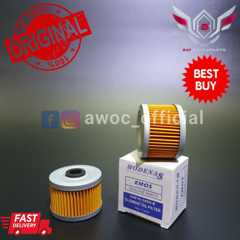 MODENAS OIL FILTER ORIGINAL Modenas Kriss GT128 CT110 Kristar Ace115 ...
