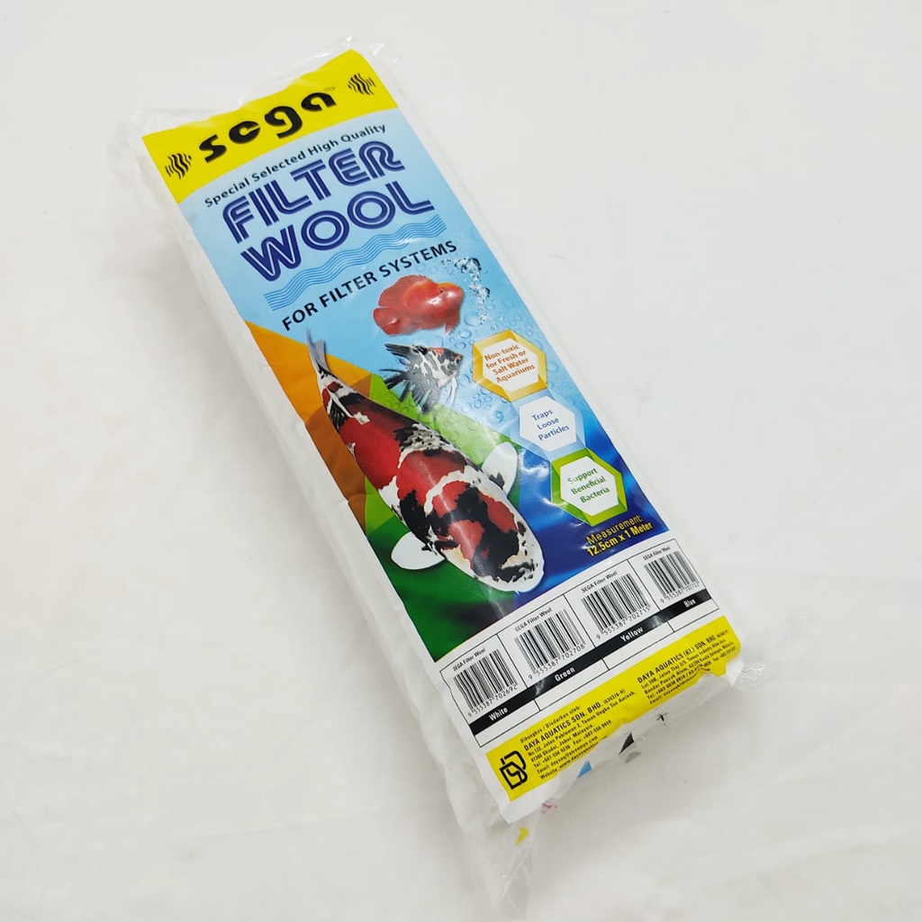 Sega Filter Wool - aquarium sponge mechanical filter | Shopee Malaysia