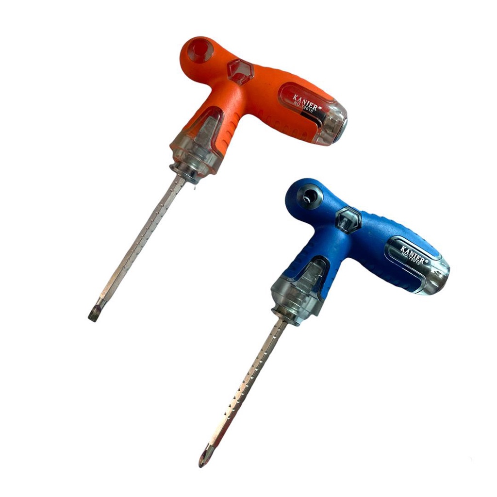 MULTIFUNCTIONAL T - SHAPE SCREWDRIVER PEMUTAR SKRU BENTUK T (KANIER ...