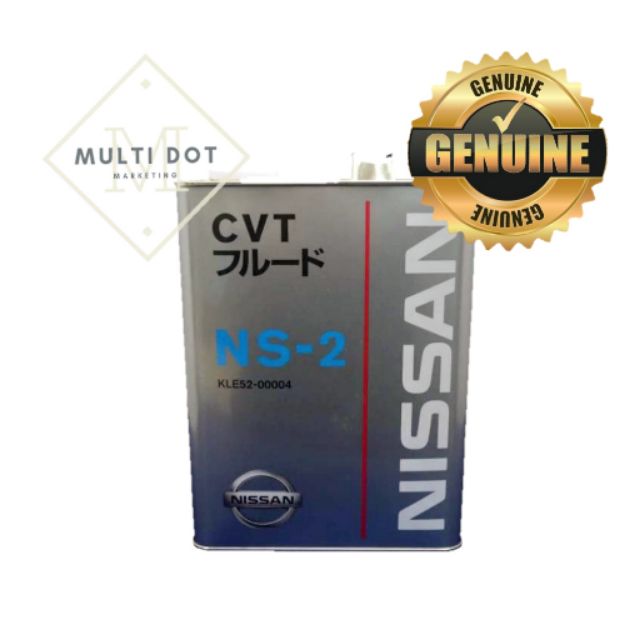 Nissan ATF CVT NS2 4L Auto Transmission Fluid GEAR OIL NS 2 KLE52-00004 ...