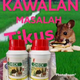 250ml/ Ubat Merah Chex / Racun Tikus Chex/ Kawalan Berkesan Untuk Semua ...