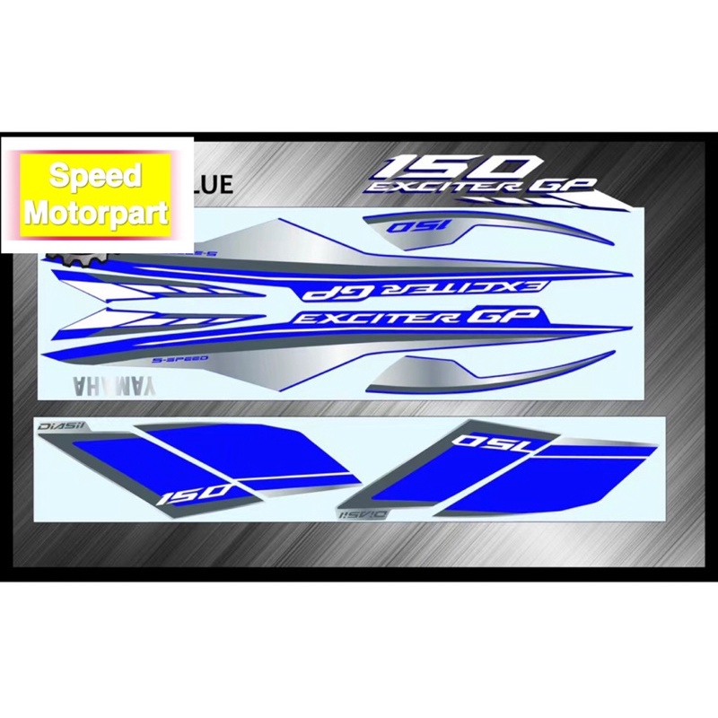 sticker stripe exciter gp edition Y15zr | Shopee Malaysia