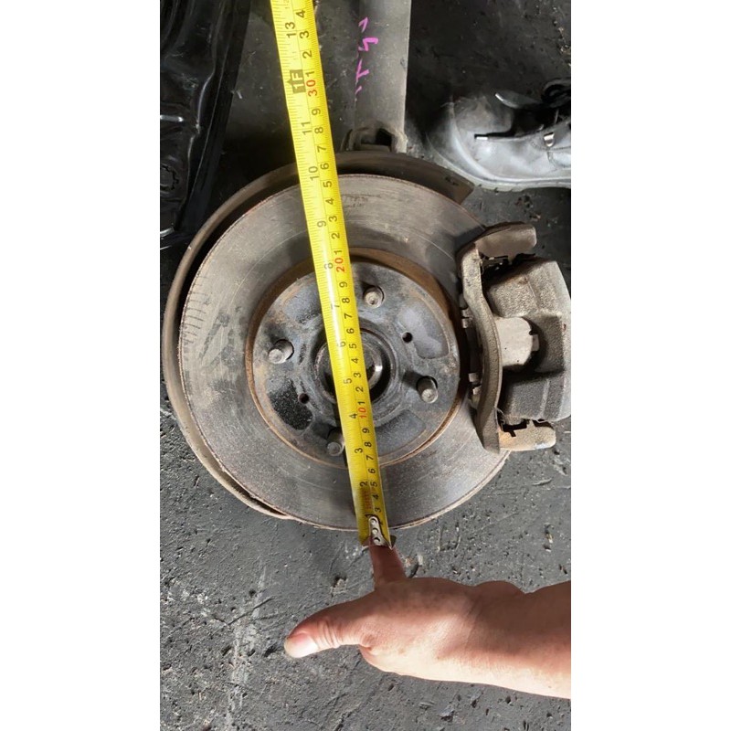 Japan Halfcut Original Toyota Vios NCP42 Front G Specs Fullset Disc ...