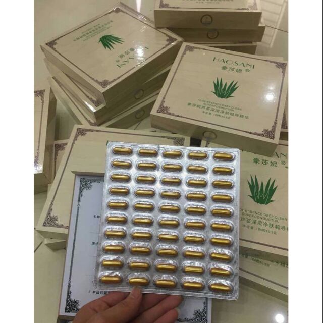HAOSANI LEAD REMOVAL PILLS (box of 2 blister packs of 100 tablets ...