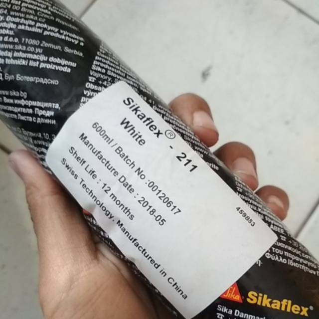 Sikaflex 211 Black/White/Grey Polyurethane Sealant Glue Adhesive ...