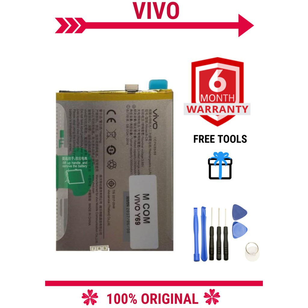 ♙100% ORIGINAL VIVO Y17 Y35 Y51 Y53 Y55 Y66 Y69 Y71 Y81 Y85 91 Y93 ...