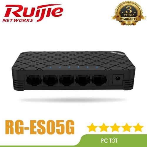 Ruijie RG-ES05G 5-Port Gigabit unmanaged Switch | Shopee Malaysia