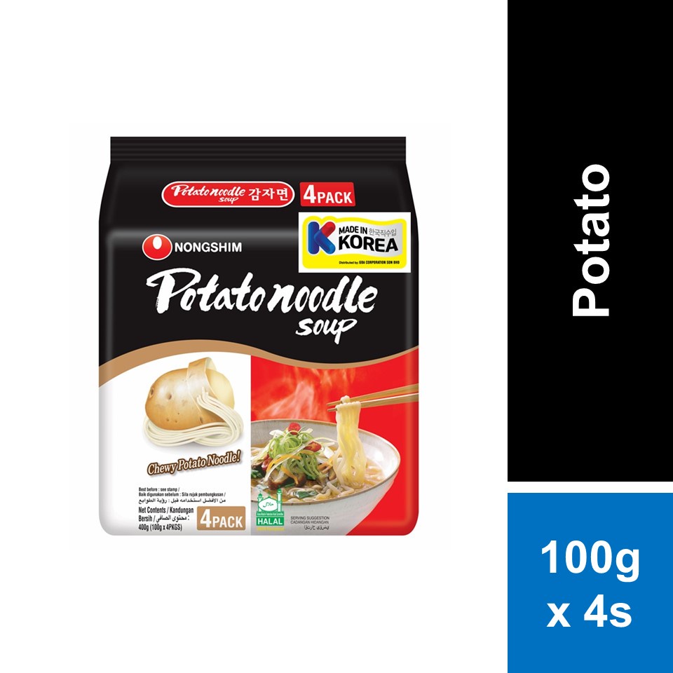 Nongshim Potato Ramyun 100g x 4s - Made in Korea | Shopee Malaysia
