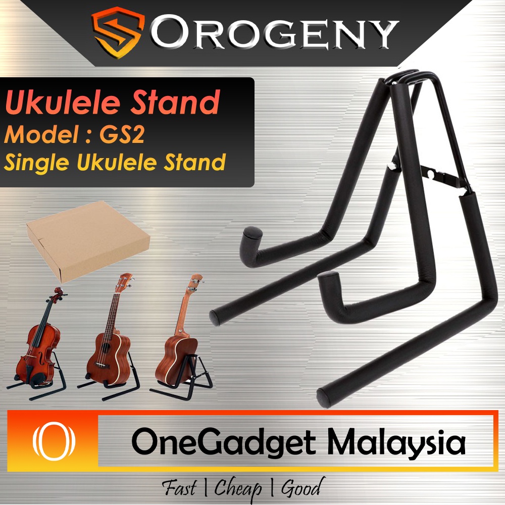 [🔥READY STOCK🔥] Orogeny GS1/GS2 Single Guitar /Ukulele Rack Stand Metal ...
