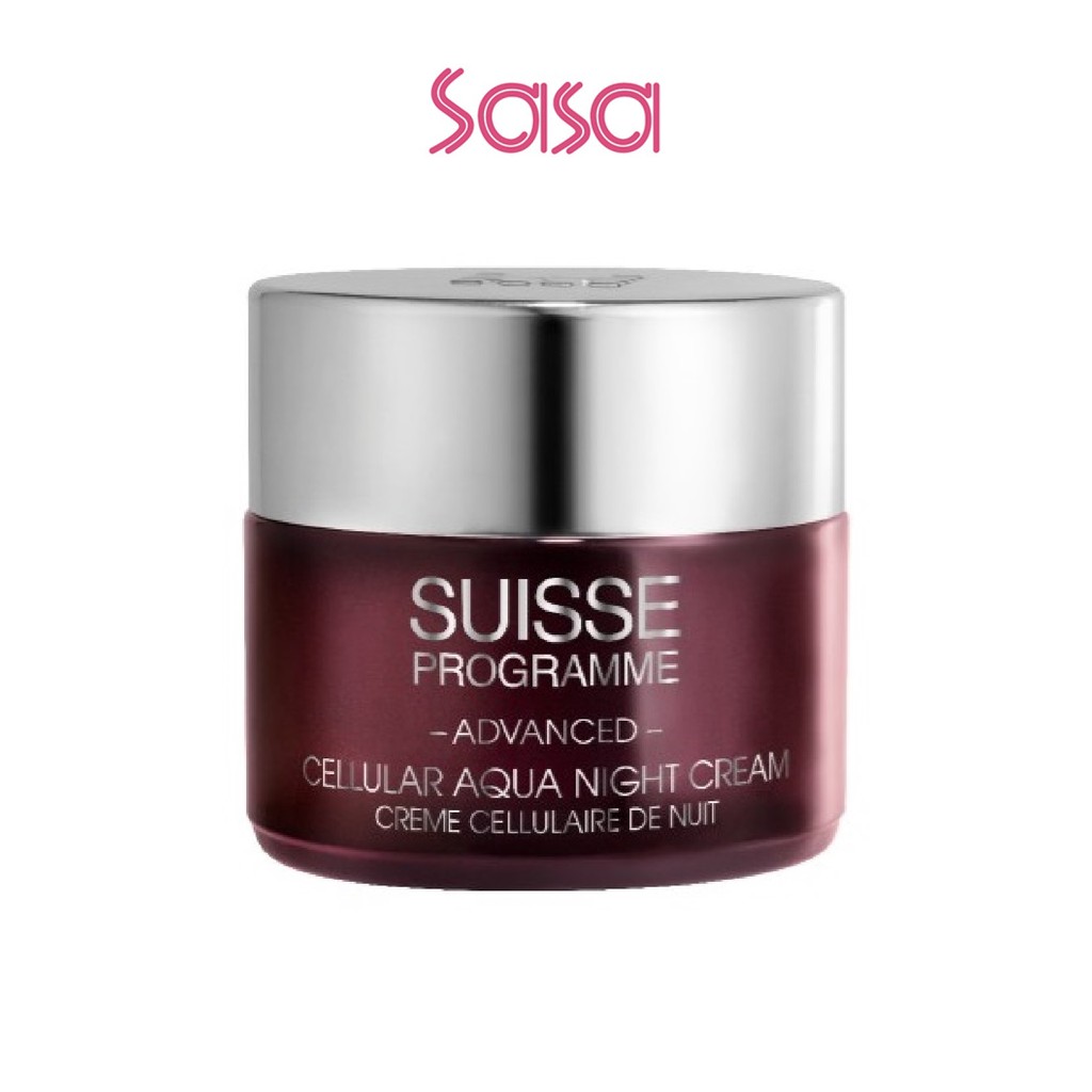 SUISSE PROGRAMME : Advanced Cellular Aqua Night Cream (30ML) | Shopee ...