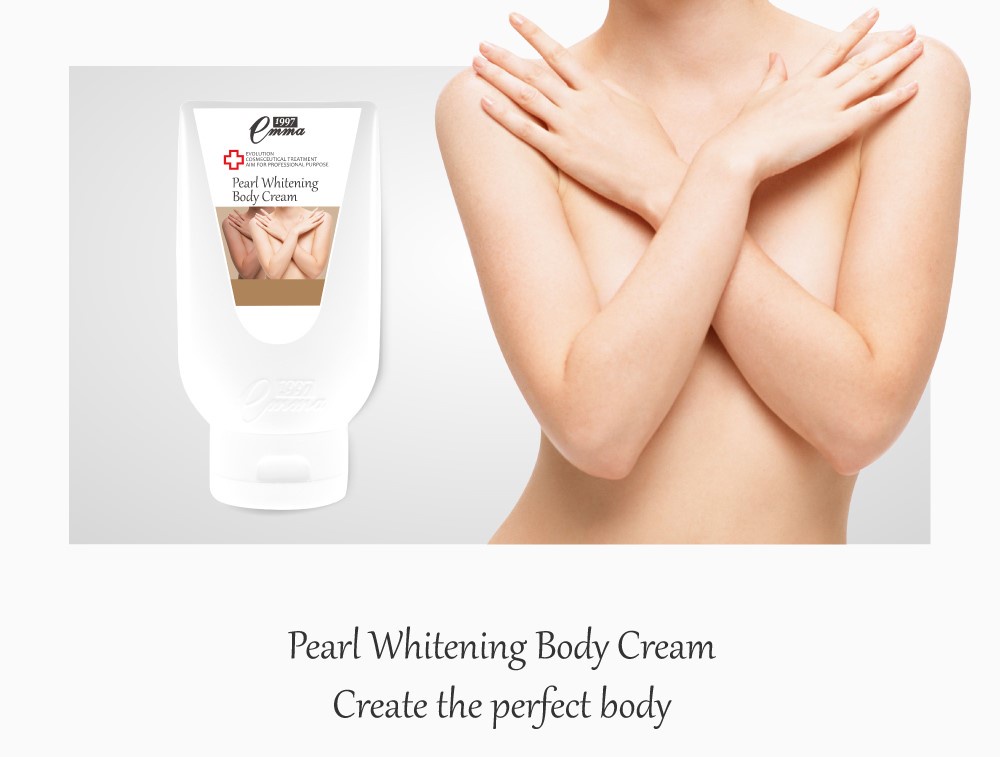 【100% Authentic】Emma1997 Pearl Brightening Body Cream 450ml Whitening Lotion Krim Badan 珍珠粉美白霜 ...